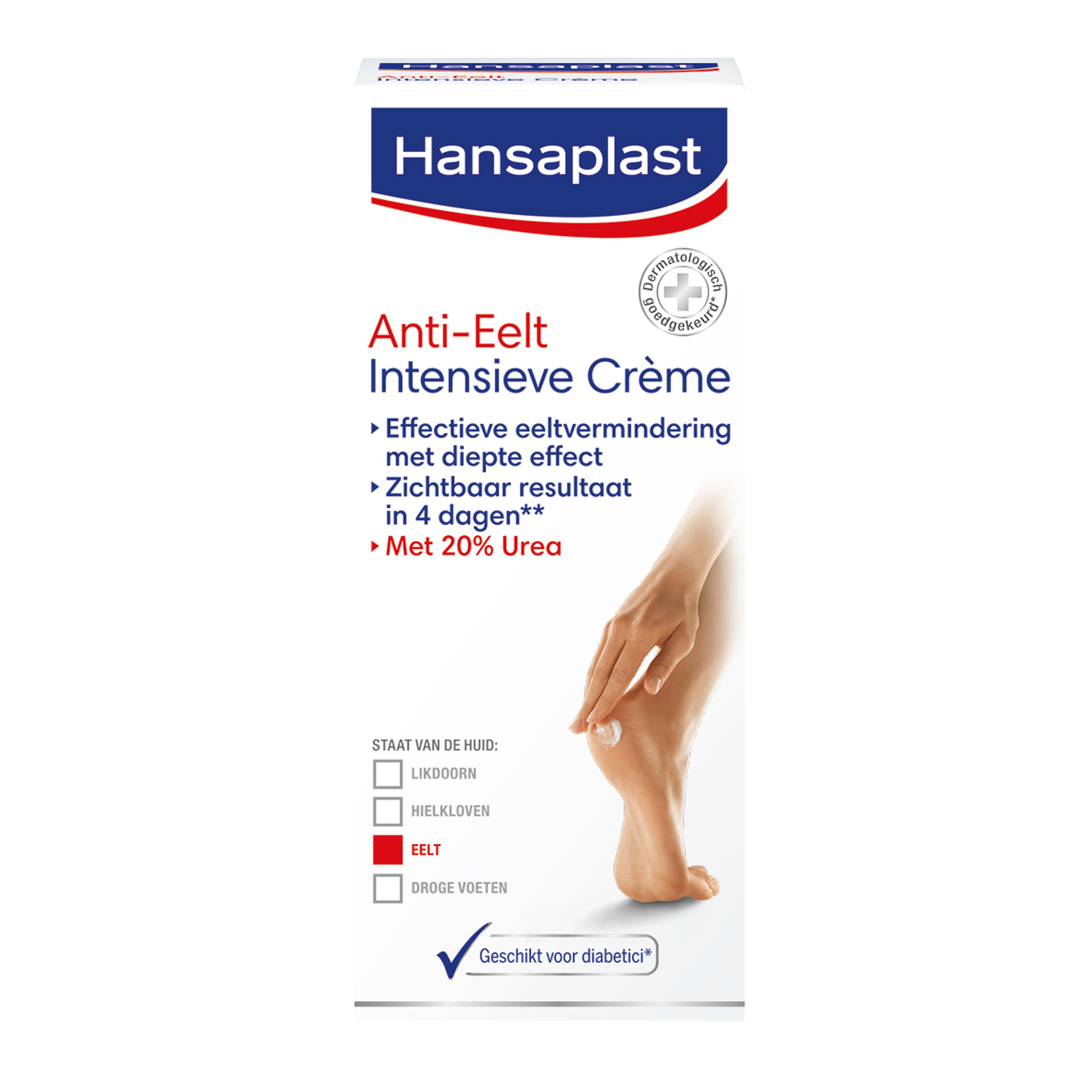 Hansaplast Anti eelt creme 75 milliliter